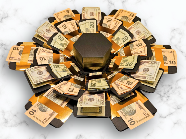 Explosion Money Gift Box – Spendable Arrangements