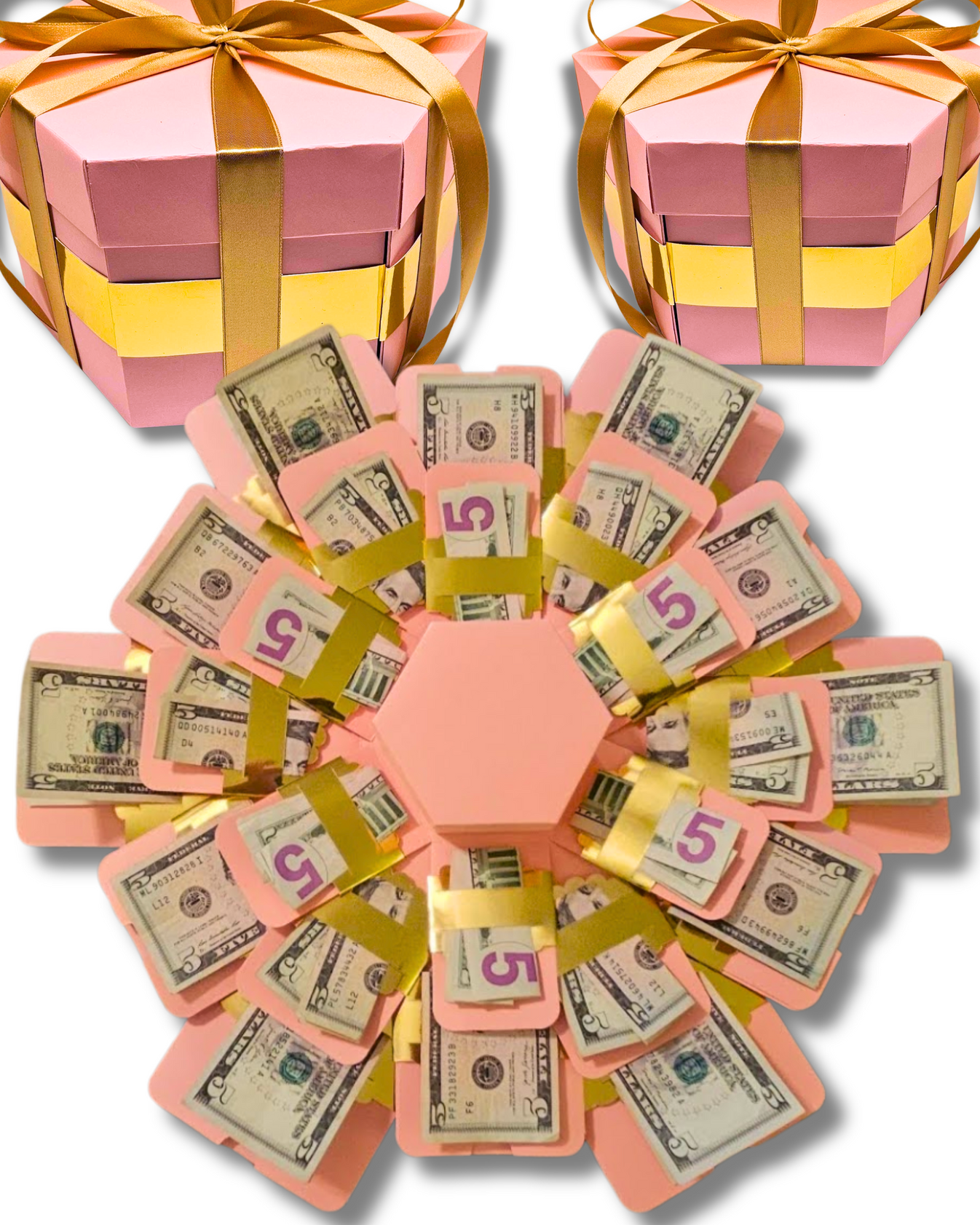 Explosion Money Gift Box – Spendable Arrangements