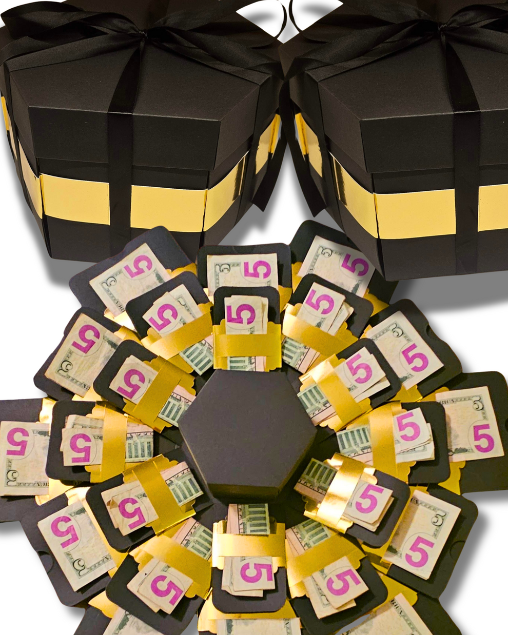 Explosion Money Gift Box – Spendable Arrangements