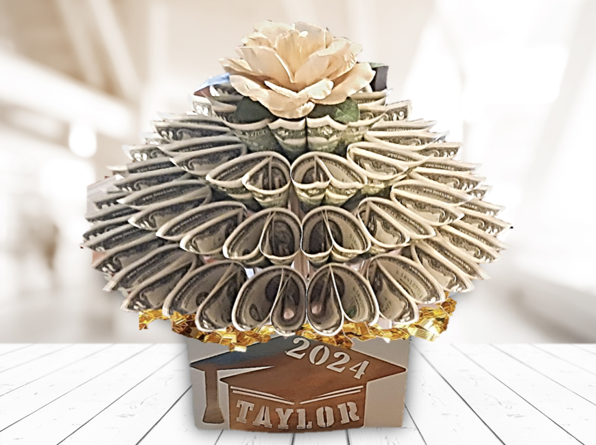 Graduation Real Money Bouquet by Spendable Arrangements